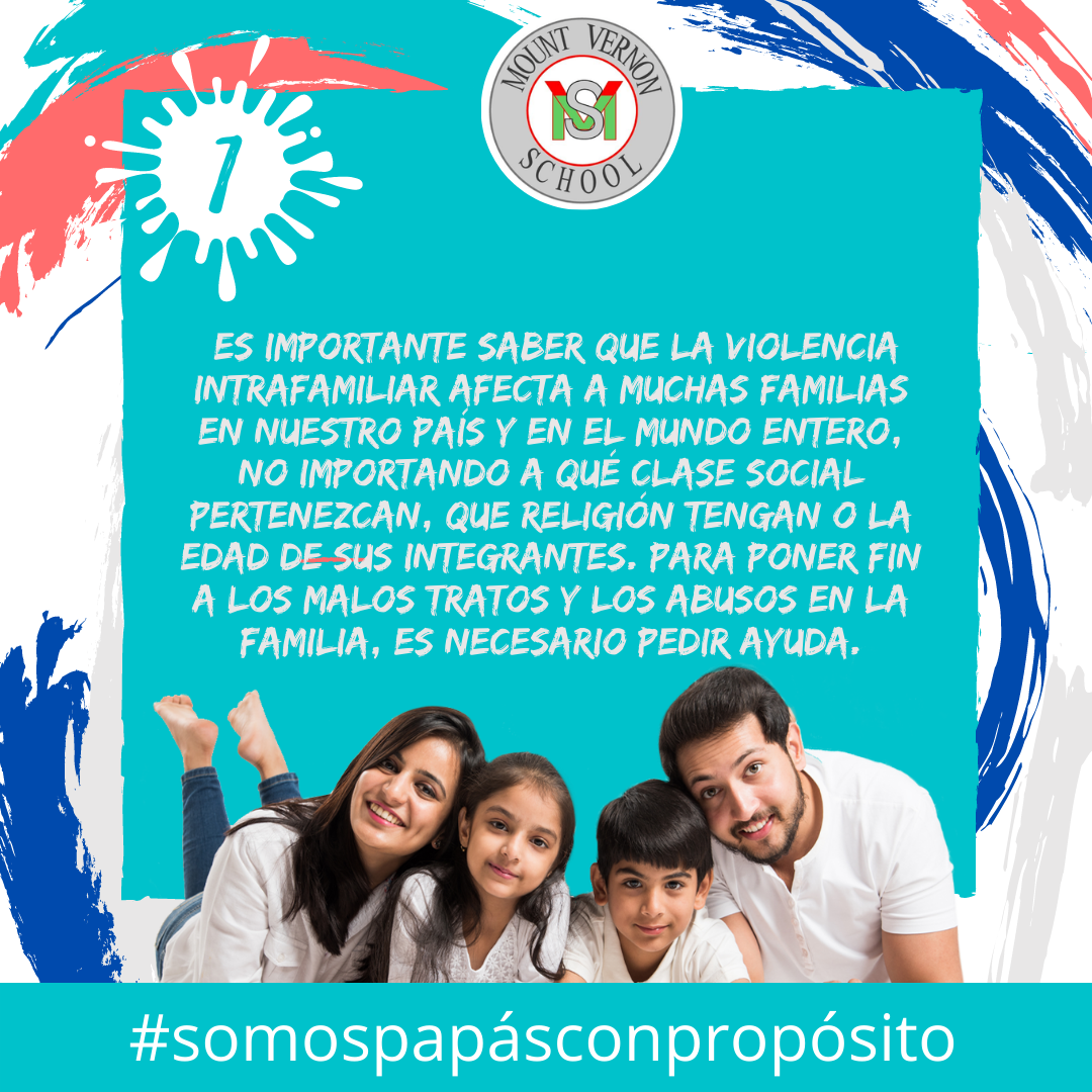 Serie La Violencia Le Hace Mal A La Familia Colegio Mount Vernon